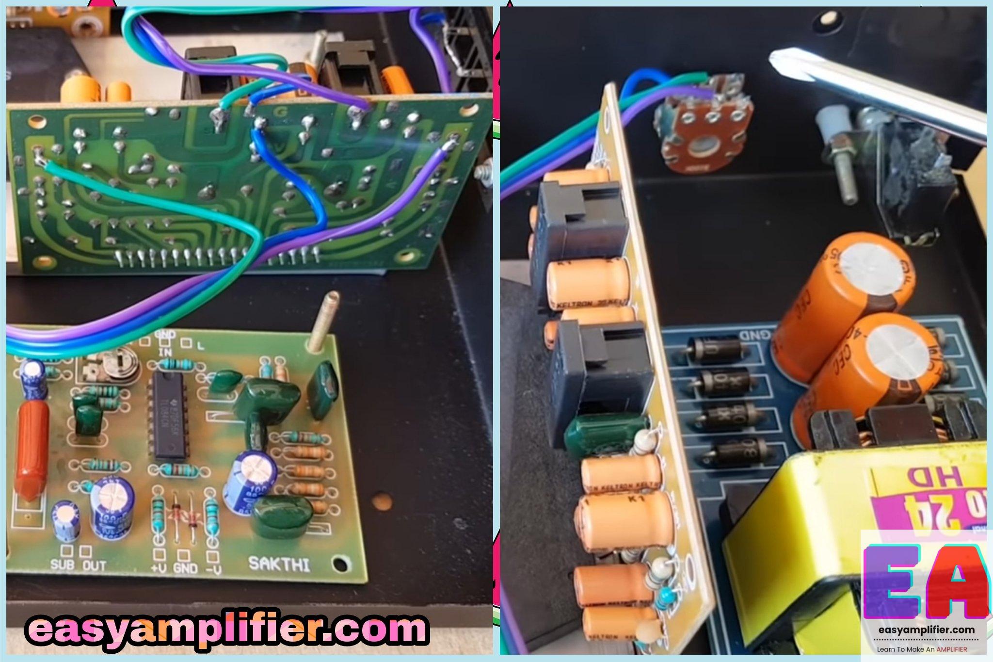 how to make a best 2.1 amplifier - Amplifier Board Making